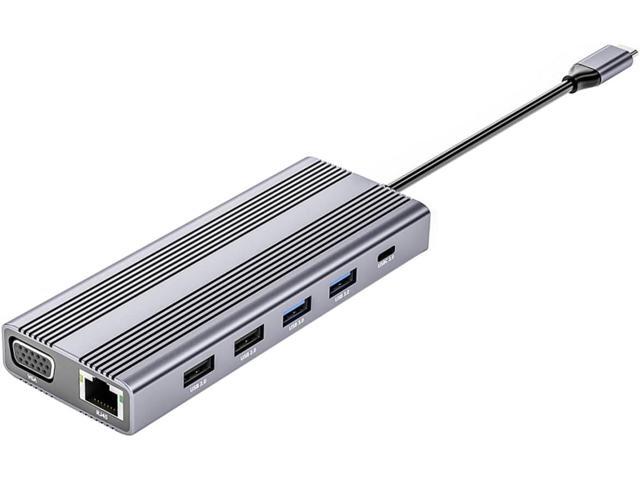 Veemoon Type USB Multi Port Expander High Speed Data Dock for Computer ...