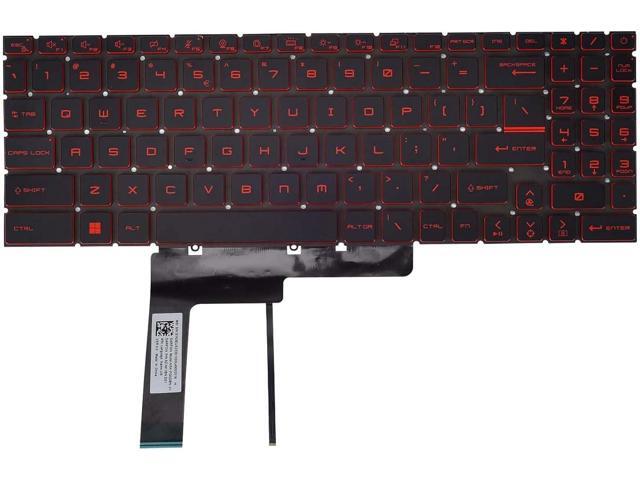 Replacement Keyboard for MSI Katana GF66 GF76 Pulse GL66 GL76 MS-1582 ...