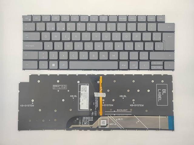 Laptop Replacement Latin Spanish Layout Keyboard for Dell Inspiron 13 ...