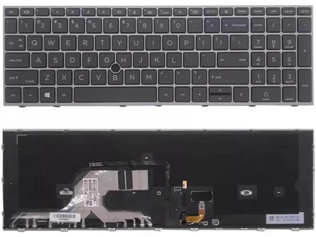 Replacement Laptop Keyboard for HP ZBook Fury 15 G7 Black US English ...