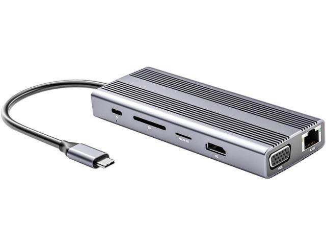 Hoement Portable Type-c USB Hub Data Transfer Design for Laptop ...