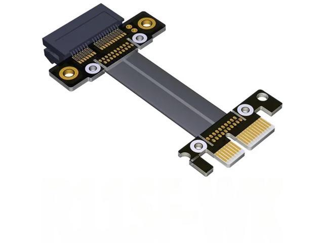 FOR PCI-E PCI Express 1X To 1X Slot Riser Card Converter Extender ...