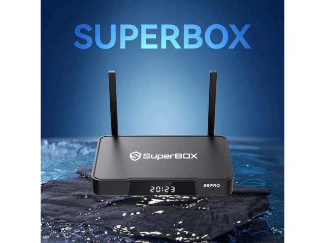 Superbox S5 Pro Ultimate Android 12 Smart TV Box, 7-Days Playback ...