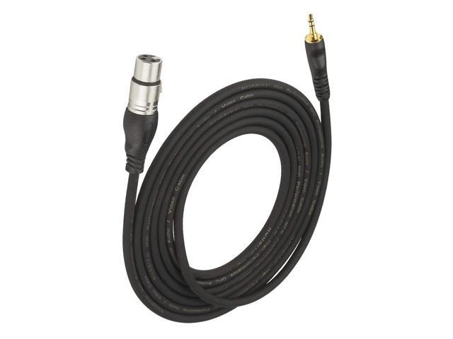 EBXYA XLR Female to 3.5mm TRS Cable, XLR to 1/8 Inch Mini Jack Stereo ...