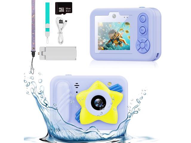 WERLEO Kids Camera IP68 Waterproof, Underwater Children Digital Camera ...