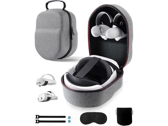 WERLEO Case for Meta Quest 3/3S/2 & Vision Pro/Pico 4, Elite Strap ...
