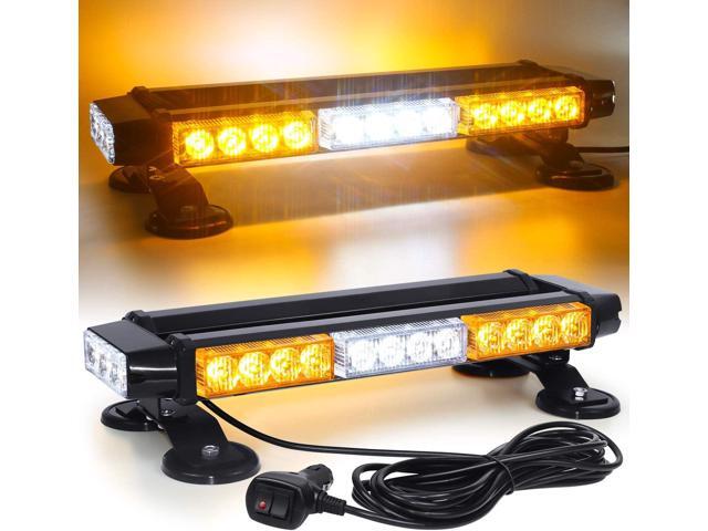 LED Strobe Flashing Light Bar -Double Side 30 High Intensity Emergency ...