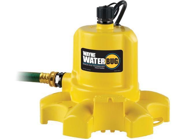 - WaterBUG 1/6 1350 GPH Submersible Pump with Multi-Flo Technology ...