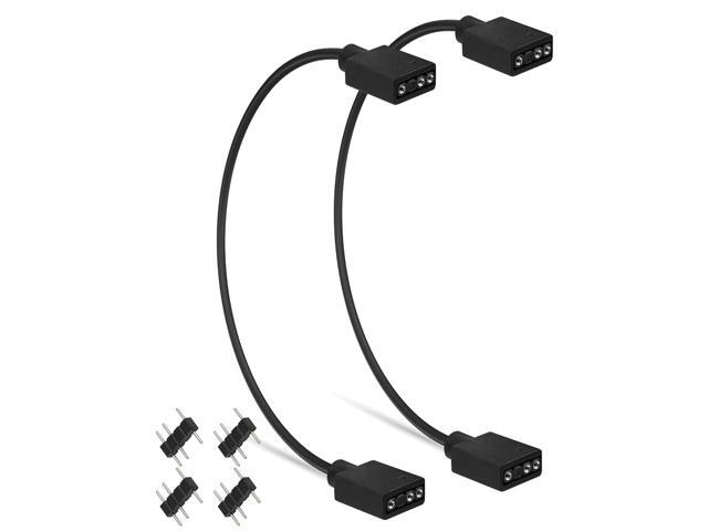 ARGB Splitter Cable, 5V 3 Pin Addressable RGB Extension Cable for ...