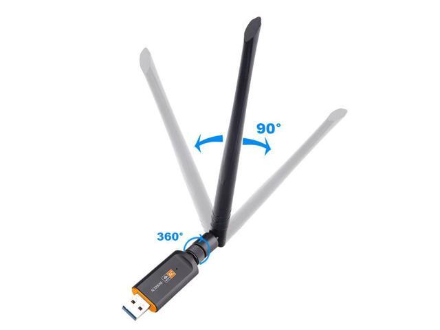 1300m dual-band USB wireless network card, 5G gigabit high-speed Wi-Fi ...