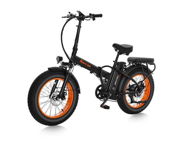 Fat Tire Folding Electric Bike, 48V & 624Wh Lithium Removable Battery ...