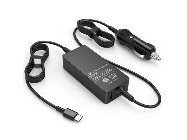 100W USB C Laptop Car Charger Fit for HP, for Lenovo, for Dell, for ...