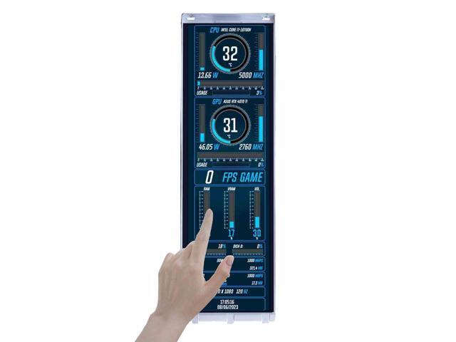 VSDISPLAY 14.5 Inch 2K Touch Screen Monitor 2560x720 for Y70 PC ...