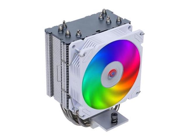 COOL DESHENG ARGB CPU Cooler, 4 Heat Pipes, 92PWM CPU Fan - High ...