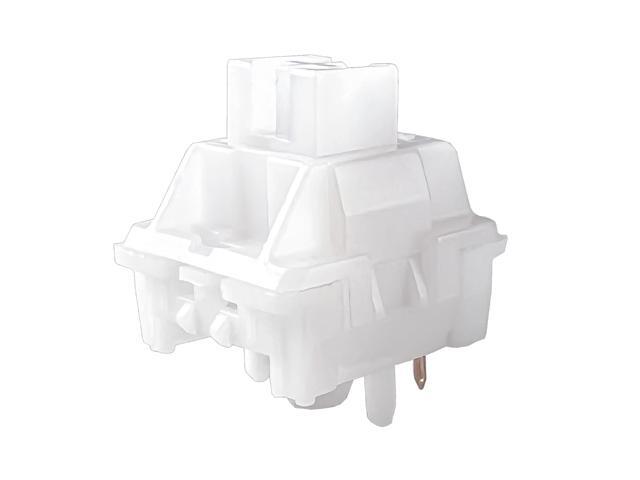 Fejwlvs White Jade Linear Silent Keyboard Switches, 5-pin Linear ...