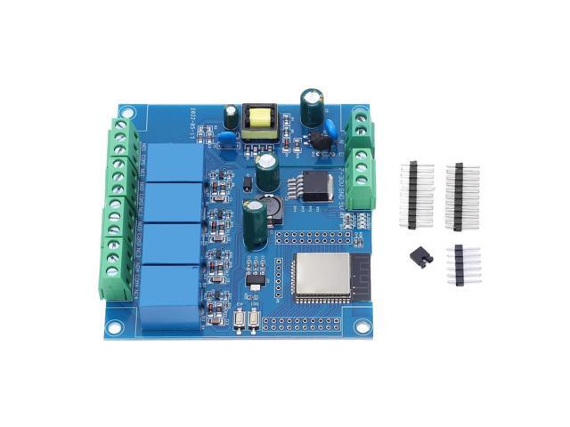 Development Board 4 Way Relay Module, Programmable, Resettable, DC5-60V ...