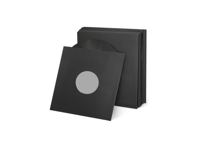 70 PCS 12 Inches Black Paper & Poly Lined Record Inner Sleeves for LP ...