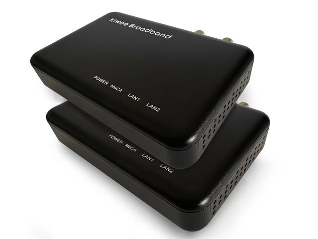 MoCA 2.5 Adapter with Dual 2.5GbE Ports (2-Pack) | Extended E Band ...