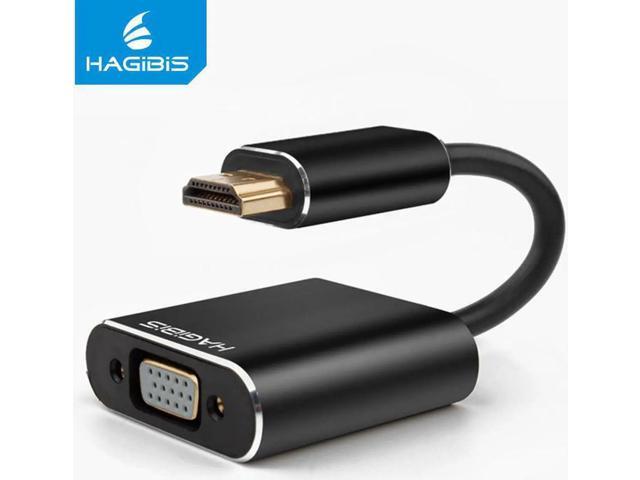HDMI to VGA Converter Adapter Digital to Video Audio Cable HDMI VGA ...