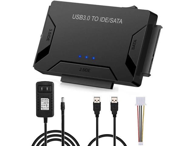 USB 3.0 to IDE and SATA Converter External Hard Drive Adapter Kit for ...
