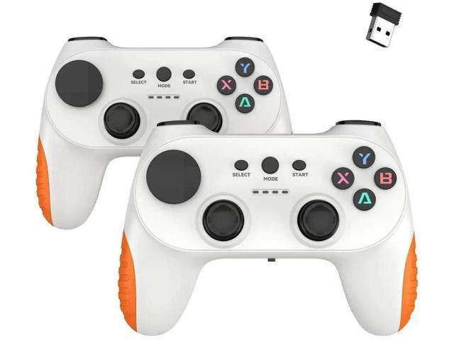 Aomoproing New 2.4G wireless game controller- one for two players. Dual ...