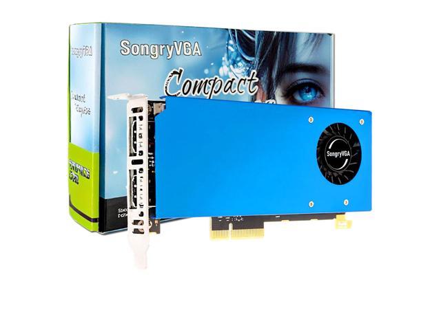 SongryVGA GT 1030 2GB Low Profile Graphics Card,GDDR5 64-Bit Low ...