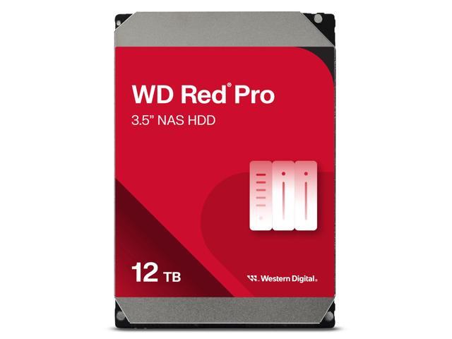 Western Digital 12TB WD Red Pro NAS Internal Hard Drive HDD - 7200 RPM ...