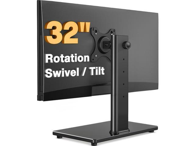 Single Monitor Stand VESA Mount for 13-32 Inch Screens, Free-Standing ...