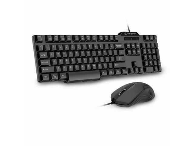 Wired Keyboard and Mouse Combo, Gofreetech Full-Size Keyboard and Mouse ...