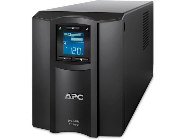 APC 1000VA Smart UPS with SmartConnect, SMC1000C Sinewave UPS Battery ...