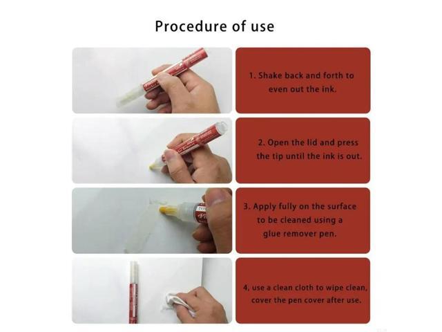 Adhesive Remover Pen Sticker Remover el Remover Strong Adhesive Removal ...