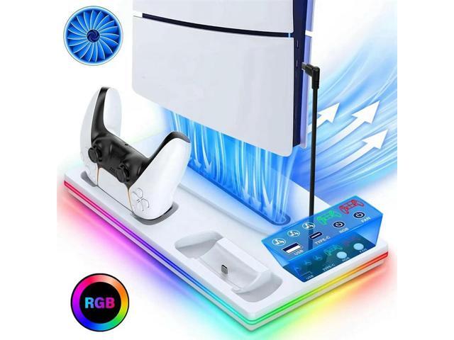 Heat Dissipation Bracket Base With RGB Lighting For PS5 Double Handle ...