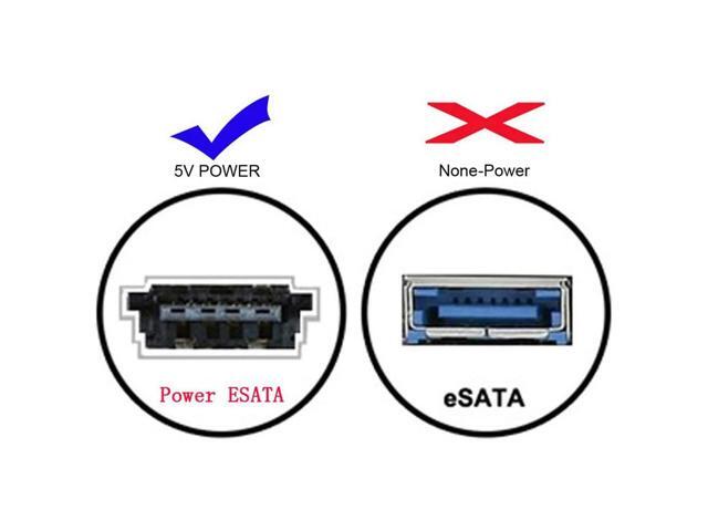 ESATA to USB C Cable USB Type C Male Host to ESATA ESATAp HDD Cable for Laptop PC Rich - Newegg.ca