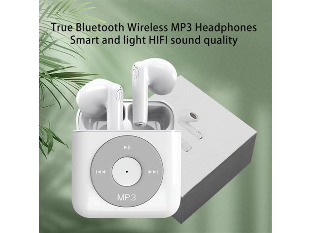 MP3 Music Player Headset Wireless Headphones in Ear Earbuds Bluetooth ...