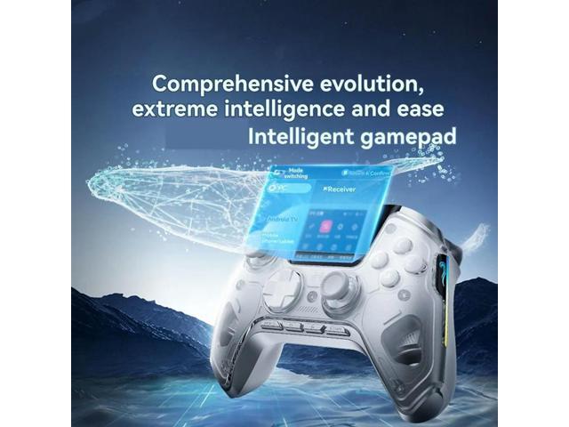 V2 Wireless Gamepad Bluetooth Joystick Controller With 2-Inch Screen ...