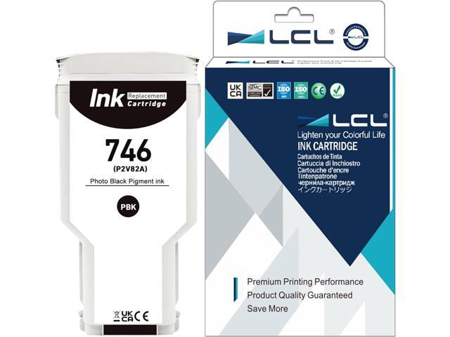 LCL Compatible 746 Photo Black 300-ml LCL Ink Cartridge (P2V82A) for HP ...