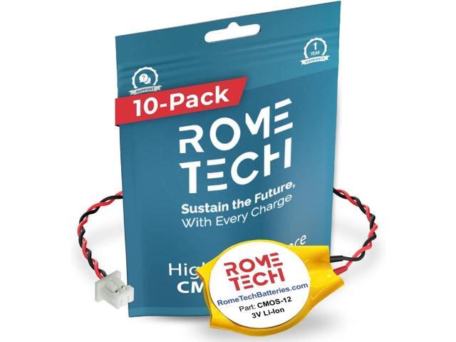 Rome Tech CR2025 CMOS BIOS Battery for Lenovo Yoga 720-12IKB - Laptop ...