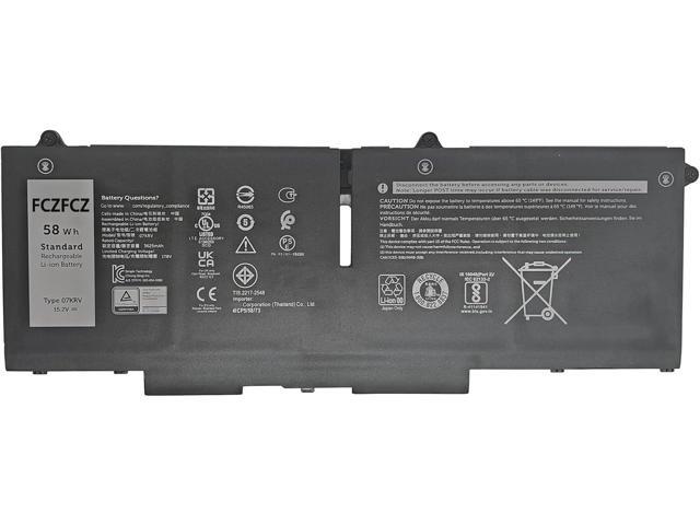 07KRV Battery Replacement for Dell Latitude 5430 5530 / Precision 3570 ...