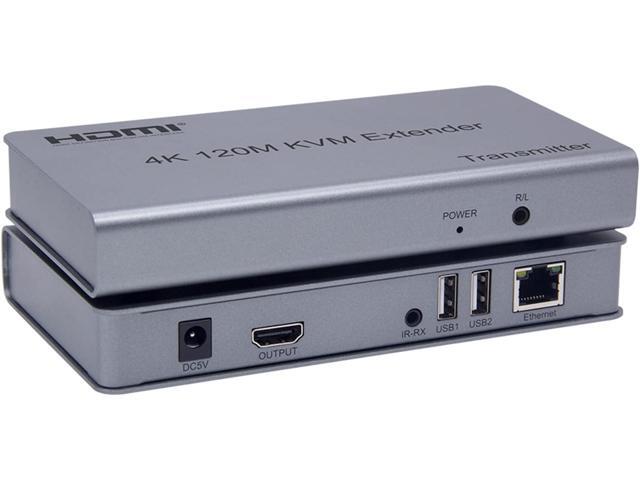 Swallow 4K 120M HDMI KVM Extender by RJ45 Ethernet Cat5e Cat6 Cable ...