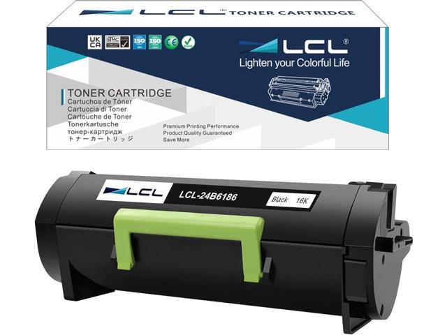 LCL Compatible for Lexmark 24B6186 16000 Pages (1-Pack,Black) Toner ...