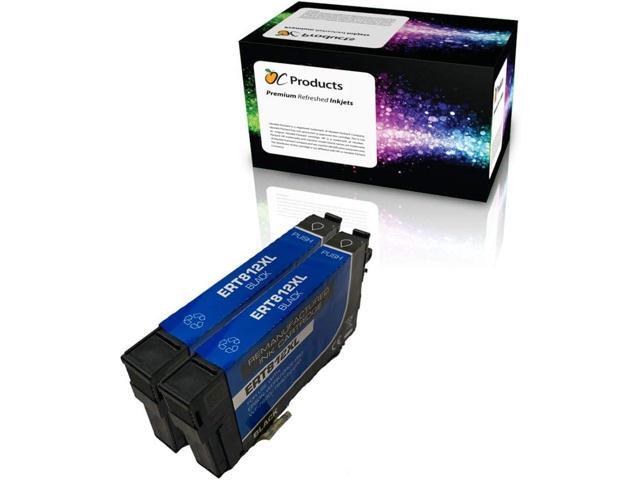 OCProducts Remanufactured Ink Cartridge Replacement for Epson 812 812XL ...