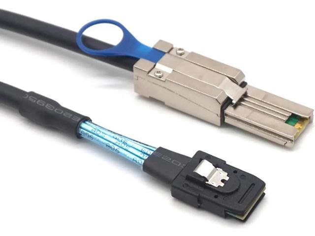 External Mini SAS 26pin (SFF-8088) Male to Internal Mini SAS 36pin (SFF ...