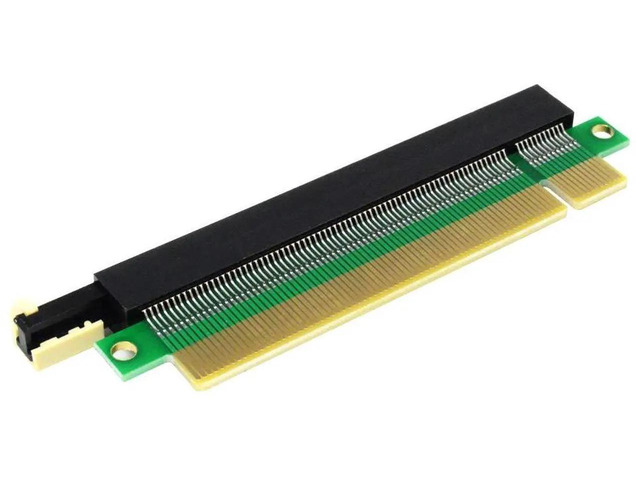 Aomoproing PCI-E 164 pin Slot PCI-Express 16X Riser Card, Male to ...