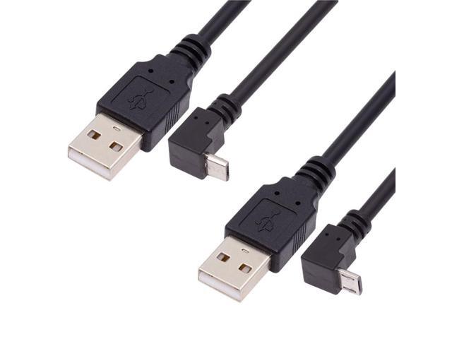 2 Pack USB to Micro USB Cable,USB 2.0 Male to Micro USB 5Pin Male ...