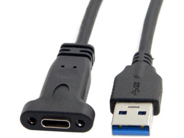 USB-C USB 3.1 Type C Female to USB 3.0 A Male Data Cable for Mac Tablet ...