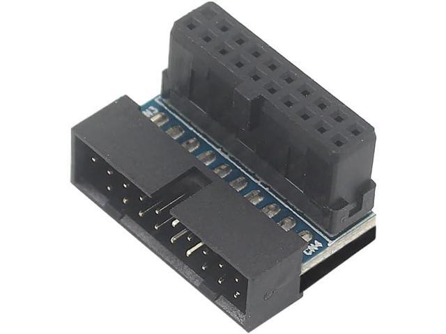 PH19 Motherboard USB 3.0 19P 20P to 90-Degree Connector Adapter ...