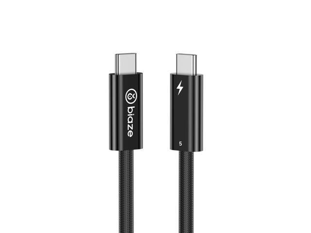 Thunderbolt 5 Data Cable, 1.6-Foot USB-C to USB-C Data Cable, Supports ...