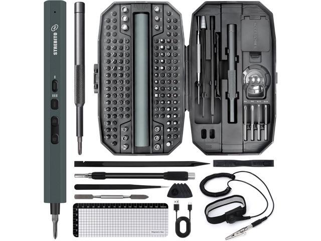 Mini 155 in 1 Electric Precision Screwdriver Set Black And Anti Static ...