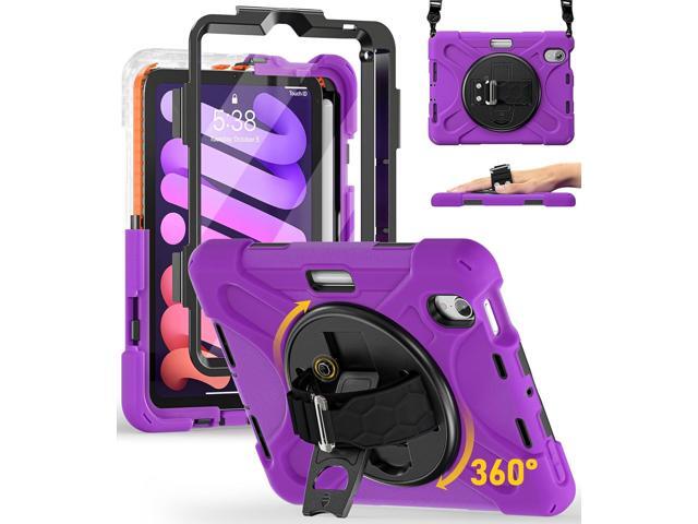 for iPad mini 7(A17 Pro)/ 6 case 2024/2021 8.3 inch Heavy Duty ...