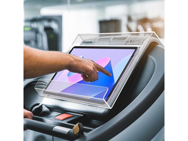 OKYMOTOR Treadmill Tablet Holder, Exercise Bike Reading Stand, Acrylic ...